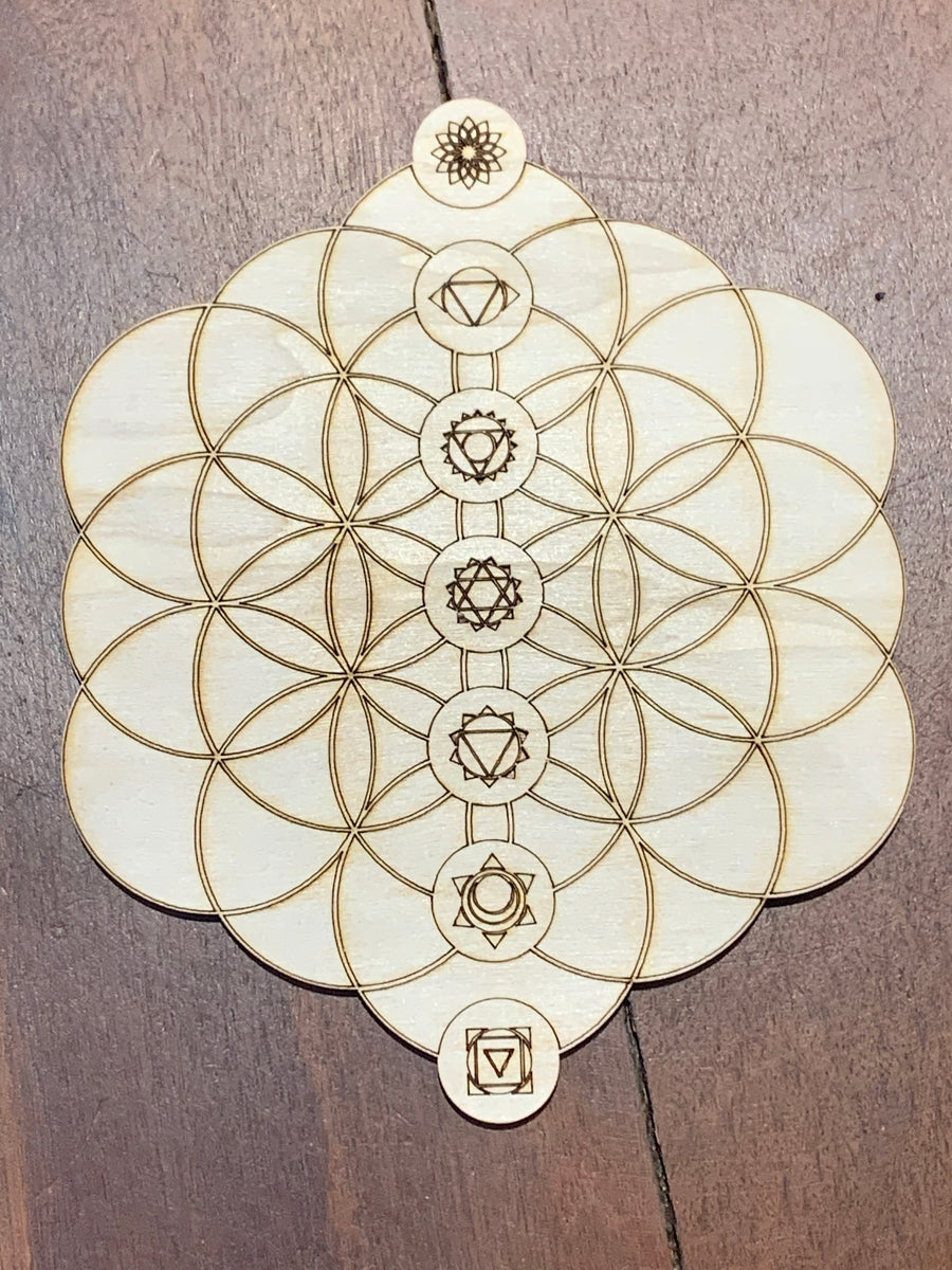 Crystal Grid Board - Chakra – Boodi Bunbury