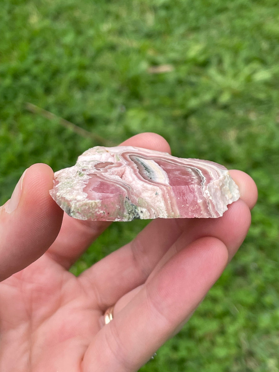Rhodochrosite slice – Boodi Bunbury